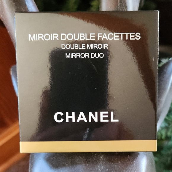 CHANEL | Other | Authentic Cc Chanel Double Face Compact Mirrors Nib ...